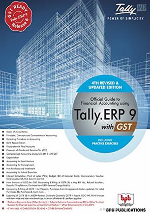 Official Guide To Financial Accounting Using Tally.Erp 9 With Gst ...