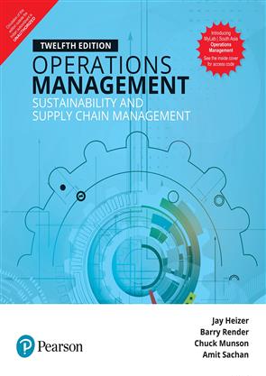 Operations Management 12Th Edition, Management, PEARSON INDIA