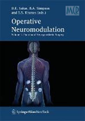 Operative Neuromodulation Volume 1 Functional Neuroprosthetic Surgery ...