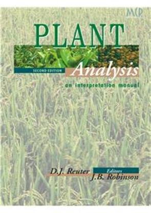 PLANT ANALYSIS - AN INTERPRETATION MANUAL, Geology & Agriculture, SBS ...