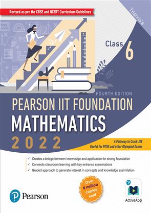 Pearson IIT Foundation Mathematics Class 6, 2022/e, Class VI, Pearson ...
