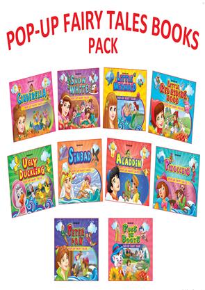 Pop up Fairy Tales Pack (10 Titles), Kids Books, Dreamland Publications