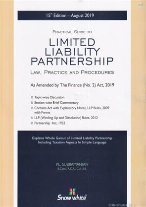 Practical Guide To Limited Liability Partnership Law Practice ...