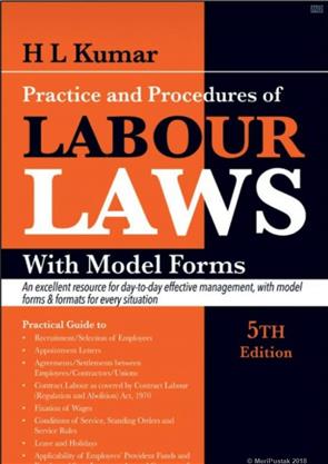Practice And Procedure Of Labour Laws With Model Forms, Labour Law ...