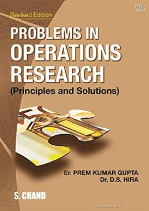Problems in Operations Research, Management, S Chand Publishing