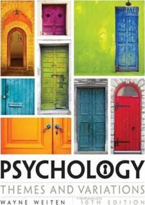 Psychology Themes And Variations 10Th Edition, Psychology, Cengage