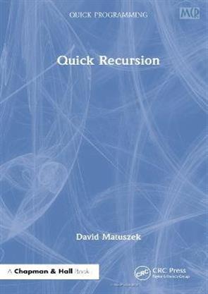 Quick Recursion 1st Edition 2023 Hardbound, Computer Science and ...