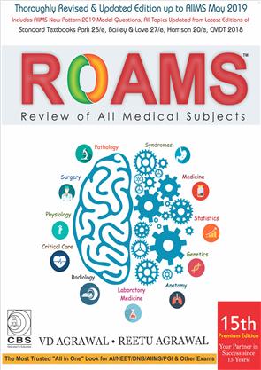 Roams-Review Of All Medical Subjects 15Th Edition 2019, PGMEE Exam Wise ...