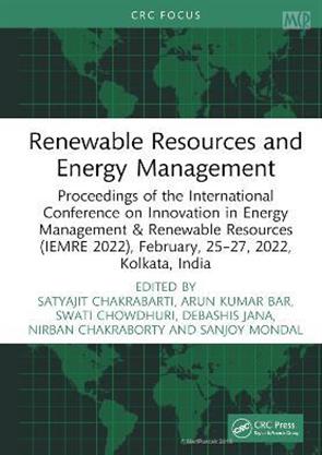 Renewable Resources and Energy Management 1st Edition 2022 Hardbound ...