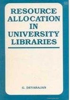 Resource Allocation In University Libraries, Library Science, Ess Ess ...