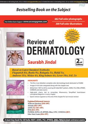 Review Of Dermatology 2Nd Edition 2018, Dermatology Books, Jaypee ...