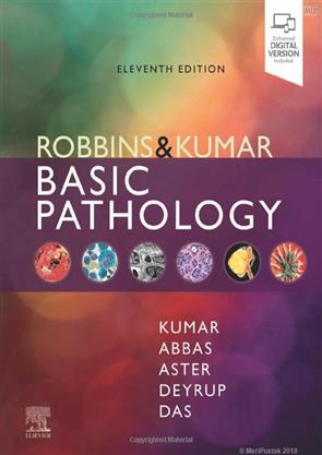 Robbins & Kumar Basic Pathology 11th Edition, Pathology Books, Elsevier