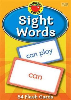 Sight Words Flashcards School Spe , Children Books, Brighter Child