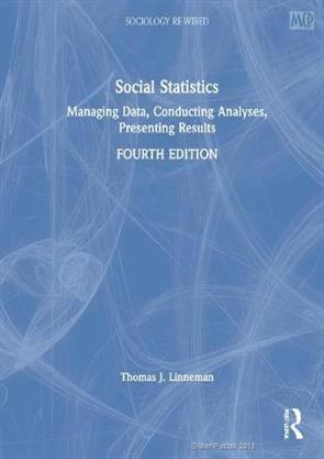 Social Statistics 4th Edition 2022 Hardbound, Sociology, Routledge