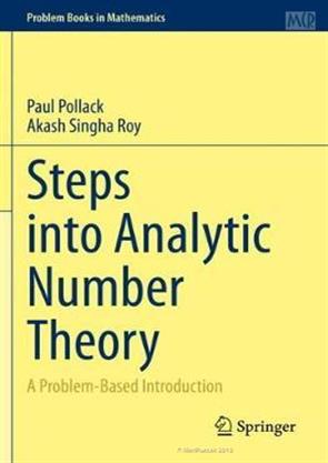 Steps Into Analytic Number theory A Problem Based Introduction (Pb 2021), Mathematics ...