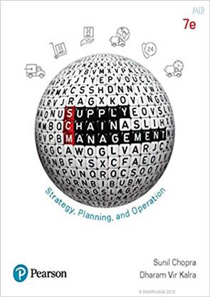 Supply Chain Management 7Th Edition, Management, PEARSON INDIA