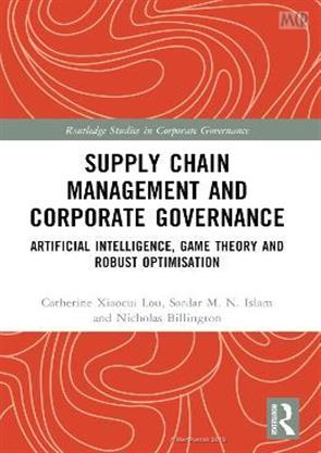 Supply Chain Management and Corporate Governance 1st Edition 2022 ...
