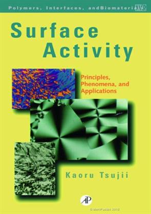 Surface ActIVIty Principles Phenomena and Applications, Engineering ...