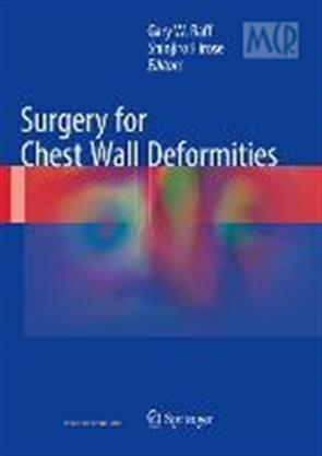 Surgery for Chest Wall Deformities 1st Editon 2018 Softbound, Surgery ...