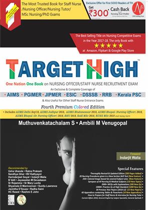 Target High 4Th Edition One Nation One Book On Nursing Officer/Staff ...