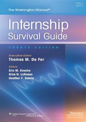 The Washington Manual Internship Survival Guide 4Th Edition, Internal ...