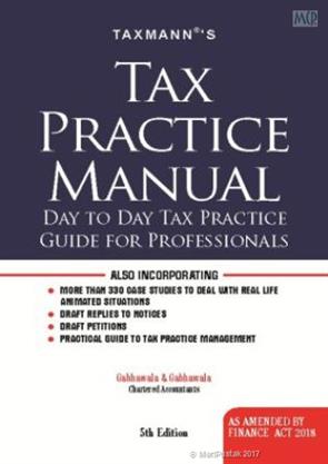 Tax Practice Manual Day to Day Tax Practice Guide for Professionals By ...