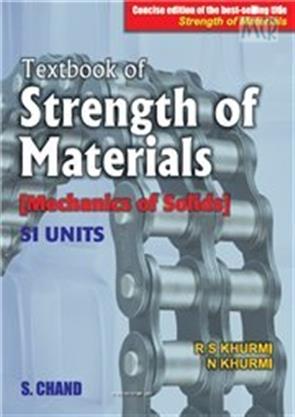 Textbook of Strength of Materials Mechanics of Solids Si Units (Pb), Engineering Books, S Chand ...