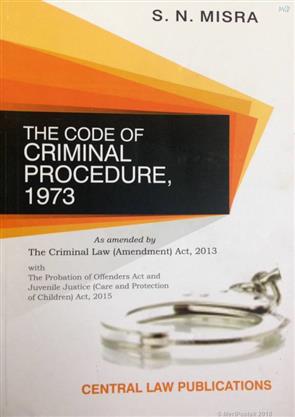 The Code Of Criminal Procedure, Criminal Law Books, Central Law ...