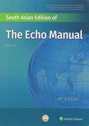 The Echo Manual 4Th Edition, Cardiology Books, Wolters Kluwer