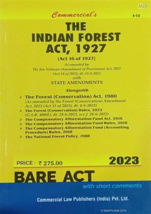 The Indian Forest 1927 (Bare Act) Edition 2023, BARE ACTS Books ...