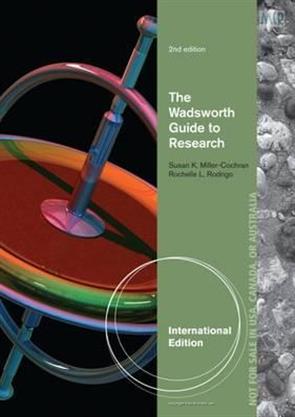 The Wadsworth Guide To Research 2Nd International Edition, Others Books ...