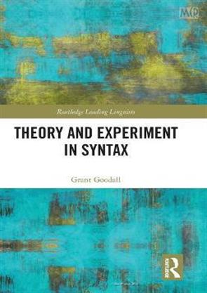 Theory and Experiment in Syntax 1st Edition 2021 Hardbound, Others ...