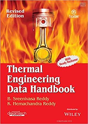 Thermal Engineering Data Handbook With Ready Reckoner, Engineering Materials Books, Dreamtech Press