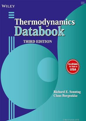 Thermodynamics Databook 3Rd Edition, JEE / IIT-JEE, Wiley India