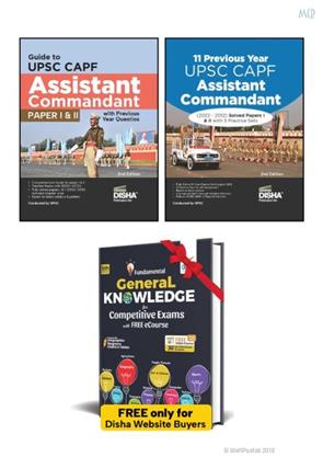 UPSC CAPF Assistant Commandant Paper I & II Guide with 11 Previous Year Solved Papers & 5 ...