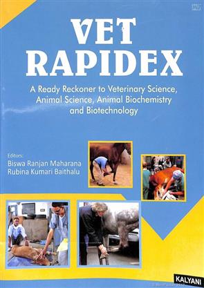 Vet Rapidex A Ready Reckoner to Veterinary Science Animal Science ...