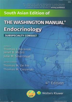 Washingtom Manual Endocrinology Subspecialty Consult 4Th Edition 2019 ...