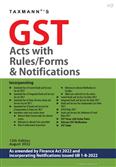 GST Law Manual By R.K. Jain, 8175885141